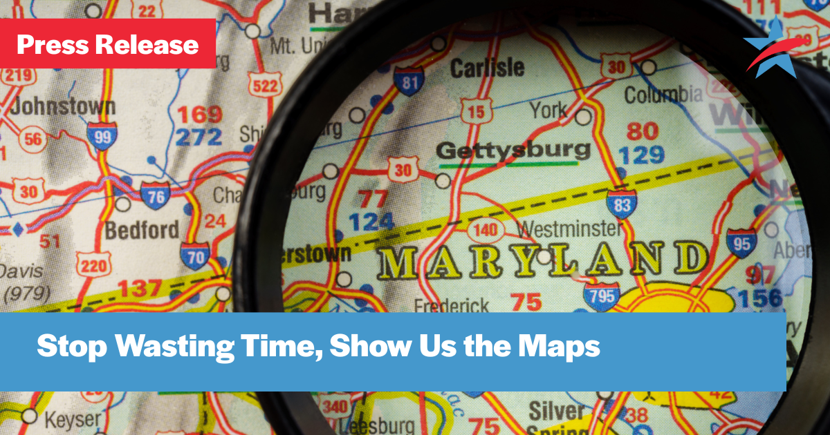 Stop Wasting Time, Show Us the Maps - Common Cause Maryland
