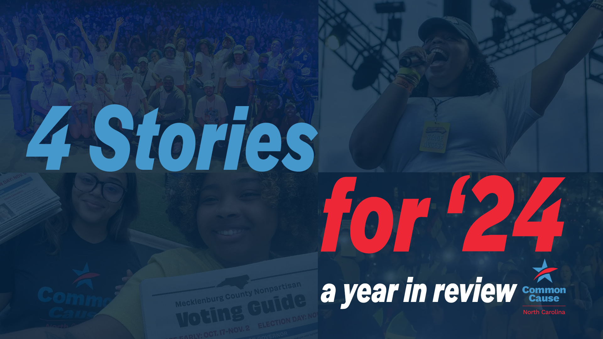 Cuatro historias para el 24: Resumen del año de Common Cause North ...
